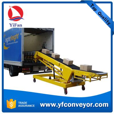 China Economic Mobile Truck Loading Conveyor for sale