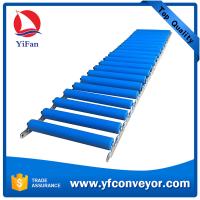China Foldable Gravity Floor Roller Conveyor for sale