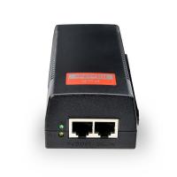 China Single Port 10/100/1000M Gigabit PoE Injector PoE Port 30W, IEE802.3AT for sale