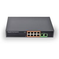 China Gigabit 8 PORT POE switch 150W power IEEE802.3af/at SN-PSE1008G poe network ethernet switch for sale