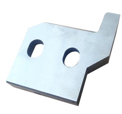 China Hrc50-55 Sharp Cutting Edge Fly Shear Cutting Blades In Rectangular Shape for sale