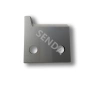 China Customized Heat Treated Rectangular Flying Shear Blade for sale