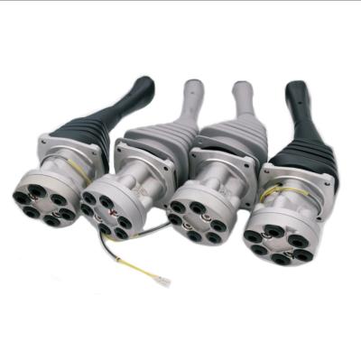 China TEM Bulldozer Amphibious Excavator Parts 13162846 Joystick Handle Control Valve For SY215C9 for sale