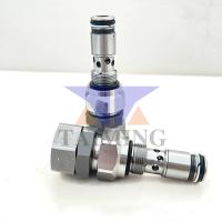 China Excavator Swing Relief Valve Featuring Threaded Connection For Komatsu Exavator Parts for sale