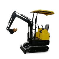China Standard Max Digging Depth Standard Mini Excavator Machine 1 Ton For Farm Winery Agriculture Garden for sale
