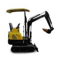 China Standard Max Digging Depth Standard Mini Excavator Machine 1 Ton For Farm Winery Agriculture Garden for sale