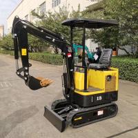 China 60 Liters Mini Small Digger Excavator For Farm Winery Agricultural Garden for sale
