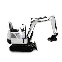 China ODM KV07 White Diesel Engine Mini Excavator Machine Small Digger For Farm Winery Agricultural Garden for sale