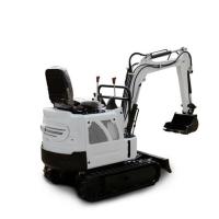 China ODM KV07 White Diesel Engine Mini Excavator Machine Small Digger For Farm Winery Agricultural Garden for sale