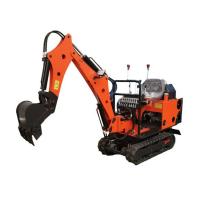China Orange OEM Diesel Engine Mini Excavator Machine Small Excavators Digger For Farm Winery Agricultural Garden for sale