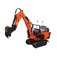 China Orange OEM Diesel Engine Mini Excavator Machine Small Excavators Digger For Farm Winery Agricultural Garden for sale