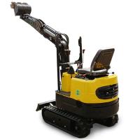 China Spring Yellow Diesel Engine Mini Excavator Digger For Farm Winery Agricultural Garden for sale