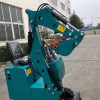 China Thunderstorm Green Diesel Engine Small Digger Mini Excavator Machine For Farm Winery Agricultural Garden for sale