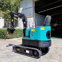 China 1.8ton 2ton 2.5ton 3ton 3.5ton Blue Diesel Engine Small Digger Mini Excavators For Farm Winery Agricultural Garden for sale