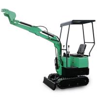 China OEM Spring Green Mini Small Digger Diesel Engine Mini Excavators For Farm Winery Agricultural Garden for sale