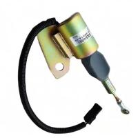 China NEW 24V STOP SOLENOID VALVE 3864274 DIESEL FUEL PUMP SHUT OFF SOLENOID VALVE FOR CUMMINS CATERPILLAR EXCAVATOR E70B for sale