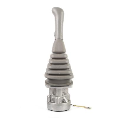 China Hydraulic Korean Excavator Joystick Left Right Handle Polit Valve Single Switch for sale