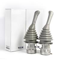 China Hydraulic Korean Excavator Joystick Single Switch Left Right Joystick Handle Polit Valve for sale