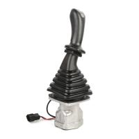 China Three Switch Hydraulic Korean Excavator Joystick Handle Polit Valve Right for sale