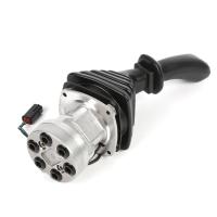 China Double Switch Pilot Valve Excavator Joystick Handle Controller Hydraulic Joystick Assy For Korean Excavators for sale