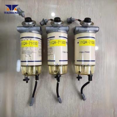 China 11QA-71000 11NA-71041 11LB-20310 Fuel Water Separator for Hyundai R210LC-9 HL730-9 Excavator Parts for sale