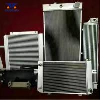 China Radiator Assembly 11M6-52011 11M6-52211 11M6-52161 for Hyundai R55-5 Excavator Cooling System Parts for sale