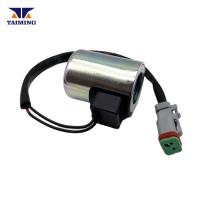 China Solenoid Valve Backhoe Loader Excavator Parts Solenoid Coil 130-0013 1300013 for E416C 416D 420D 428D 430D 432D 436C 438C 438D 442D 446B for sale
