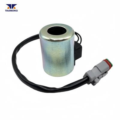 China Solenoid Valve Backhoe Loader Excavator Parts Solenoid Coil 130-0013 1300013 for E416C 416D 420D 428D 430D 432D 436C 438C 438D 442D 446B for sale