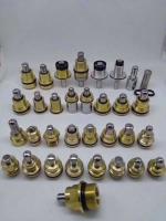 China Aluminium Precision Joystick Lever Pusher E200B Excavator Hydraulic Control Valve Bullet for sale
