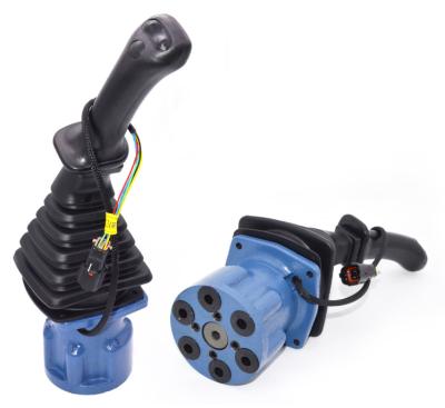 China SUNWARD Hydraulic spare parts handle Assy Excavator Joystick Pilot Valve Fatcory Direct Sell for sale