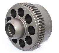 China Standard excavator hydraulic spare parts cylinder block 320-C suitable for  DOOSAN SANY for sale