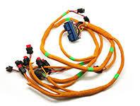 China Excavator part C4.2  312D/313D/315D/319D electronic fuel injection engine Nozzle wiring harness 3054891 for sale