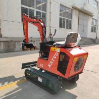China Yanmar Kubota Small Excavator Machine 1 Ton Towable Backhoe Micro Digger for sale