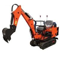 China 0.8T Small Digger 1 Ton Mini Excavator Machine With Rubber Track for sale