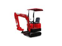 China Red Color Mini Excavator Machine For Foundation Construction for sale
