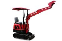 China Red Color Mini Excavator Machine For Foundation Construction for sale
