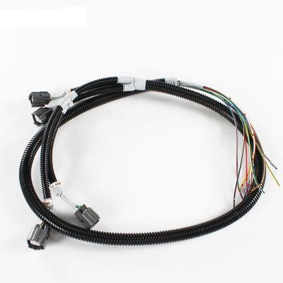 China Large Excavator  D6D 210B Engine Injector Wiring Harness for sale