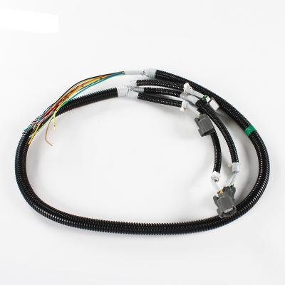 China EC210B EC240B D6E Engine Injector Wiring Harness Excavator 0421-1135 for sale