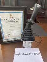 China Doosan Operating Lever DX55 Excavator Joystick Handles Three Switches DX60 80 for sale