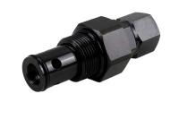China Sk200-8 Genuine Raw Material Black Color Relief Valve for Kobelco Excavator Parts for sale