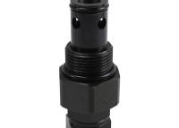 China Sk200-8 Genuine Raw Material Black Color Relief Valve for Kobelco Excavator Parts for sale