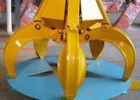 China Hydraulic Mini Excavator Rotating Grapple / Metal Scrap Grapple for sale