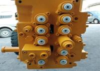 China Yellow Excavator Hydraulic Parts Main Control Valve For Hyundai R210-7 R210LC-7 for sale