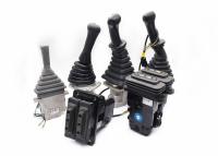 China Long Boom Excavator Parts Joystick Kobelco SK320 Handles Assy Controls Construction Machinery Joystick for sale