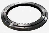 China Rexroth Excavator Hydraulic Parts Bearing Slewing Rings Digger Accessories for sale