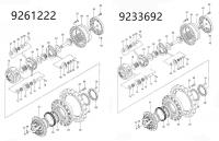China TEM Rotating Excavator Hydraulic Spare Parts Final Drive Travel Reducer Gearbox Reduction 227-6949 For  320 for sale