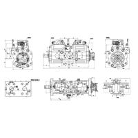 China K3V180DT Excavator Hydraulic Pump For 9N29-17T EC360 9C06-17T R335-7 R320-7 Excavator Main Pump for sale
