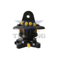 China TEM Excavator Hydraulic Rotator Motor For Timber Grab Connection Rotating Grapple GR30A for sale