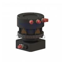 China TEM Excavator 360 Degree Hydraulic Rotating Grapple For Crane Tractor Parts GR46 for sale