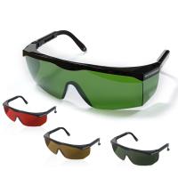 China EN207 Z87 590 690nm Ipl Beauty Welding Laser Safety Goggles Protective Hair Removal 1064 Fashion UV400 Laser Safety Glasses for sale